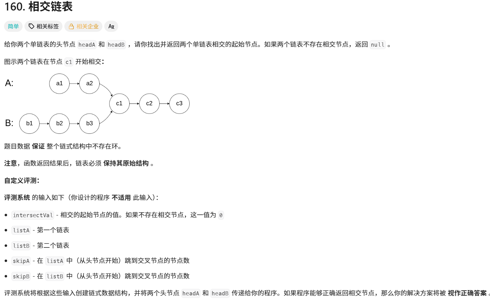 力扣算法题day10-链表-CSDN博客