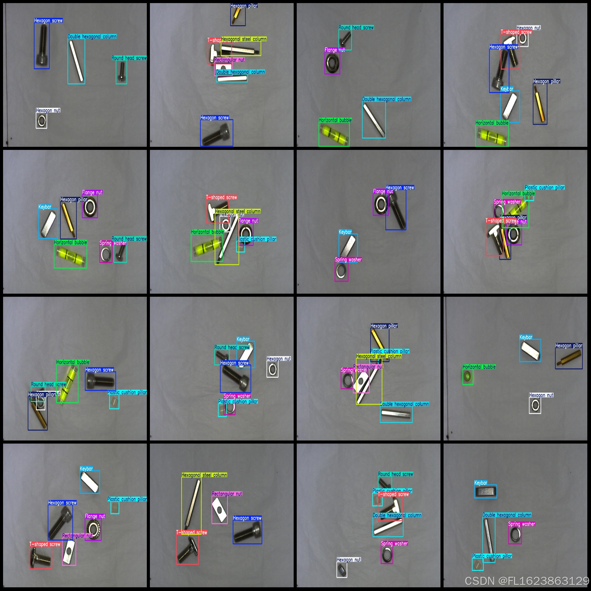 [数据集][目标检测]螺丝螺母检测数据集VOC+YOLO格式2100张13类别_数据集螺丝-CSDN博客