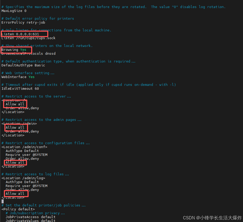 【教程】详细! 添加CUPS共享打印机和Windows连接打印机_cups添加打印机-CSDN博客