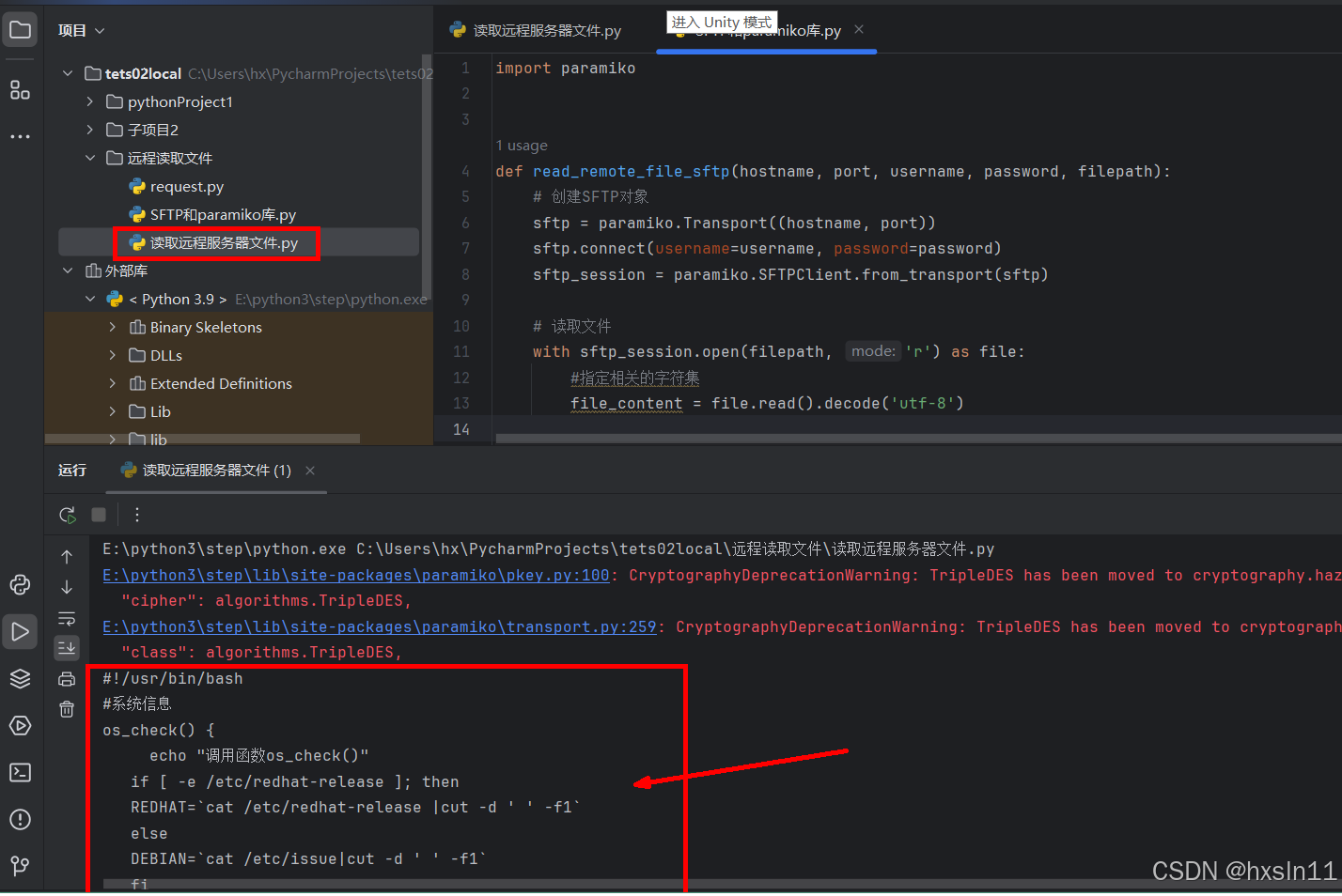 Paramiko 读取元亨服务器文件 Pythonpython Paramiko 读取文件 Csdn博客