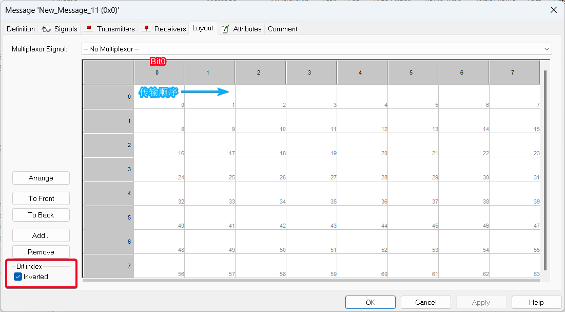[DBC] Signal信号字节顺序Motorola/Intel_为什么motorla格式的dbc文件,起始位的值会是msb所在位-CSDN博客