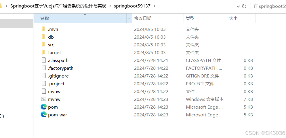 Springboot基于vuejs汽车租赁系统的设计与实现59137（程序源码数据库调试部署开发环境） Csdn博客