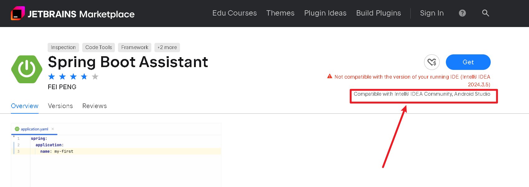 Java学习内容--SpringBoot Assistant插件与IDEA付费版、社区版_idea社区版springboot插件-CSDN博客
