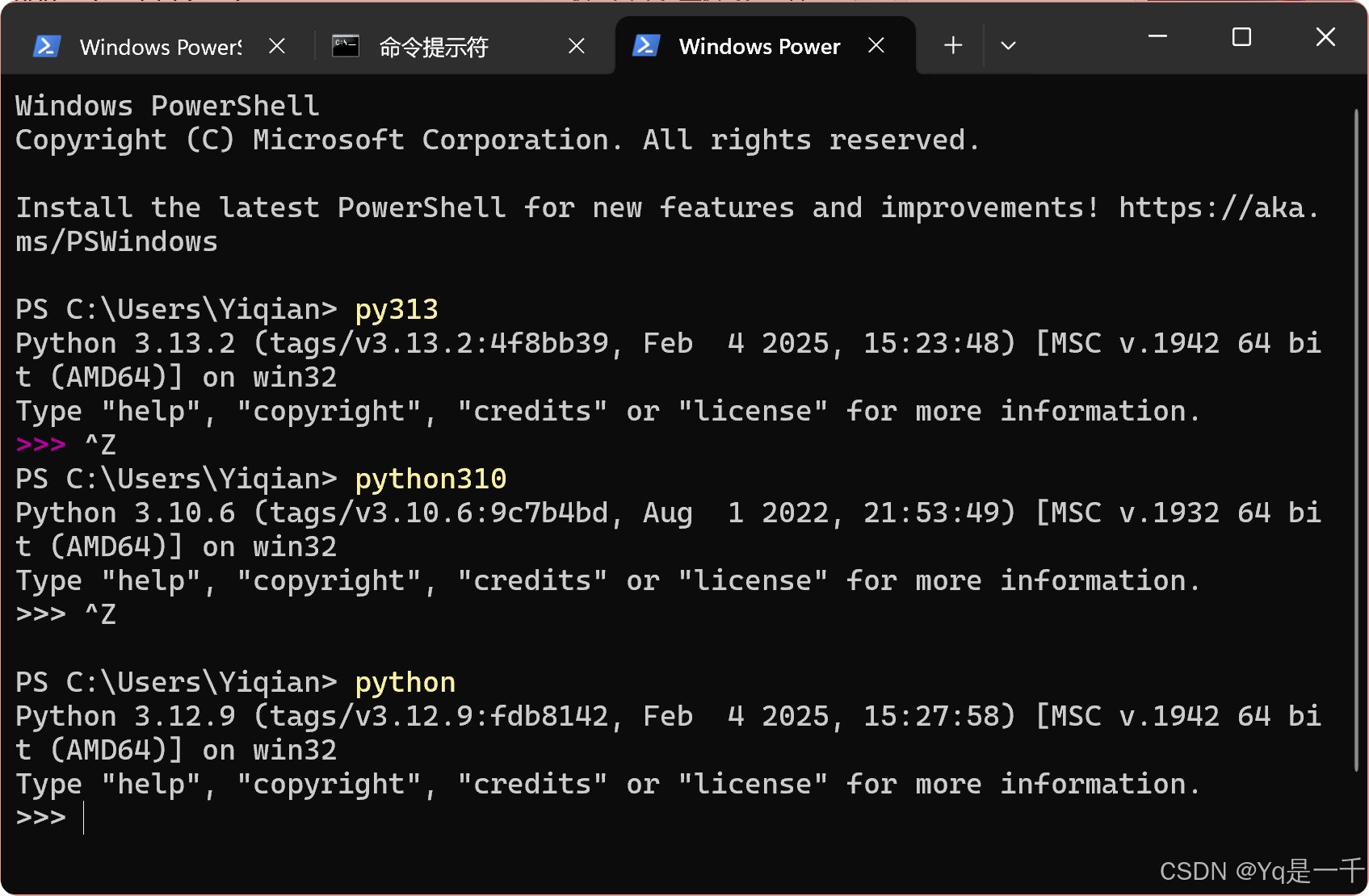 Python安装、多版本管理与快速启动python多版本管理 Csdn博客