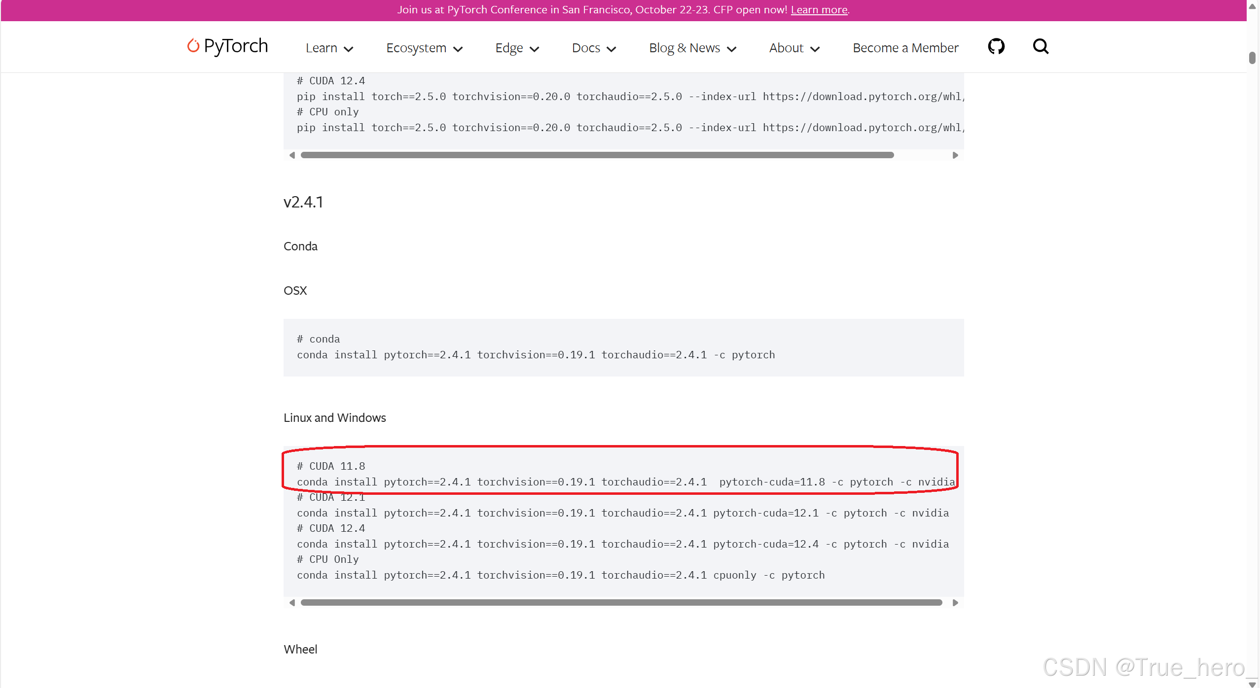 最新版2025Anaconda/Cuda/Pytorch/Pycharm超详细下载安装流程总结_pytorch下载-CSDN博客