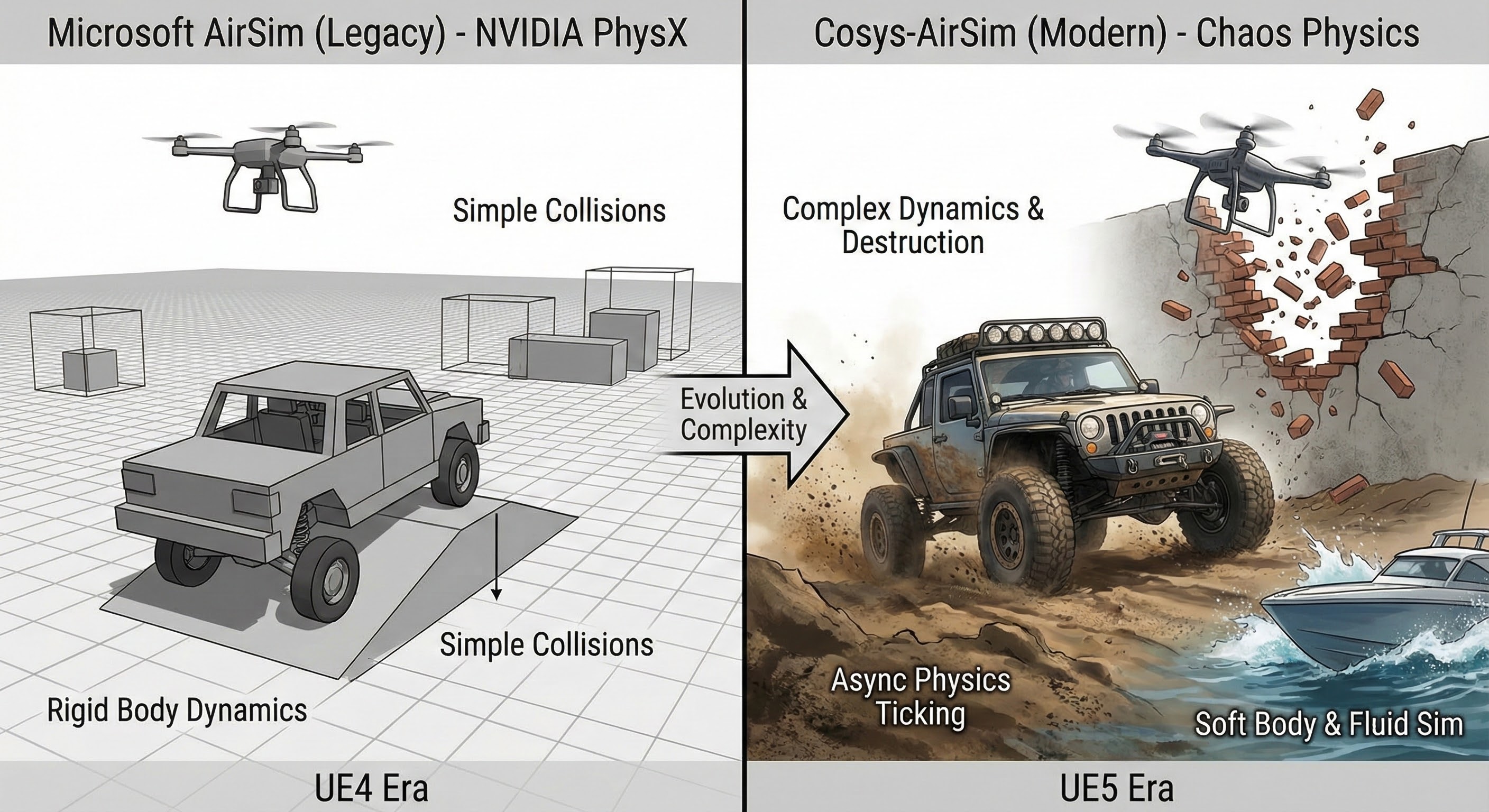 Cosys-Airsim 与 Microsoft Airsim 对比-CSDN博客