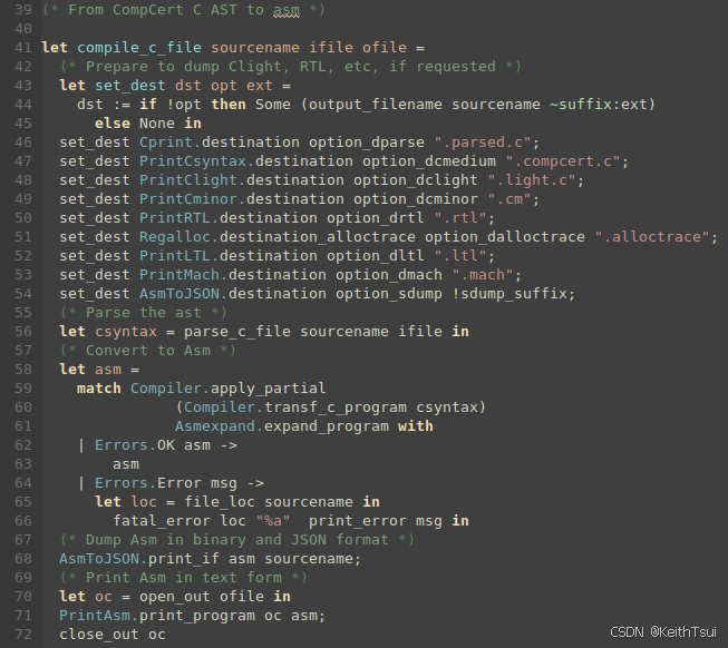 CompCert 之 C代码处理的宏观过程_compcert和gcc-CSDN博客