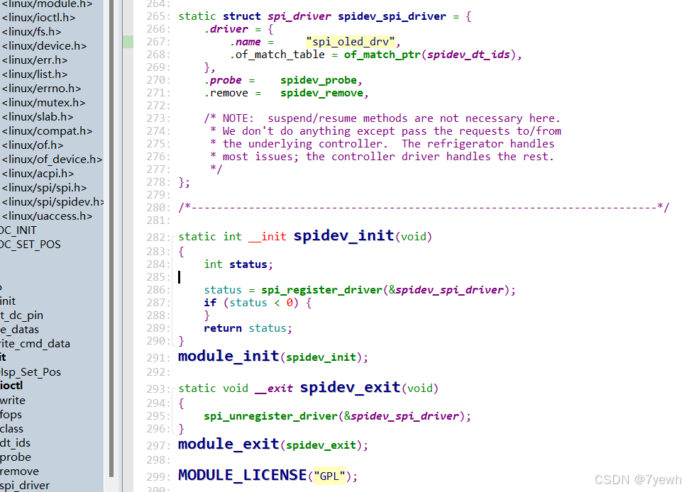 嵌入式Linux SPI驱动 编写SPI驱动框架 OLED模块驱动程序_buildroot spi驱动-CSDN博客