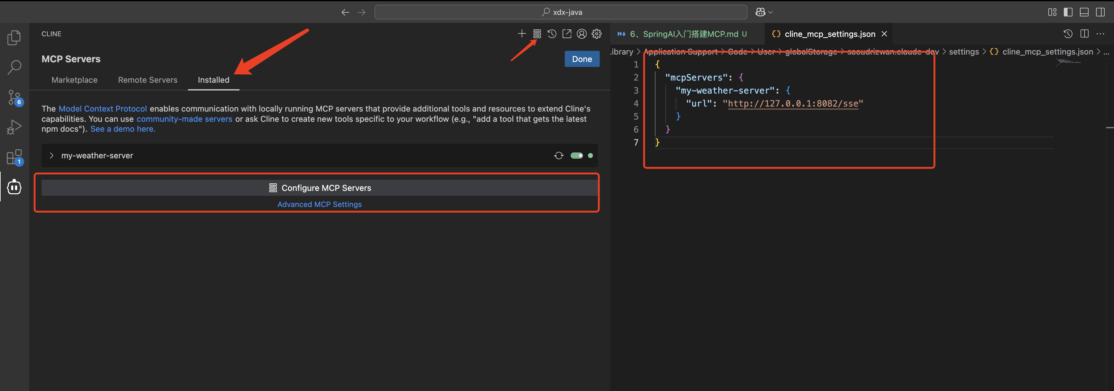 SpringAI入门搭建MCP_spingai-CSDN博客