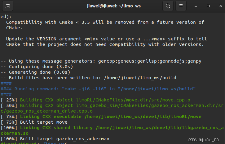 基于强化学习的ROS导航，DQN、DDPG、TD3_python_JiuWei_Robot-魔乐社区