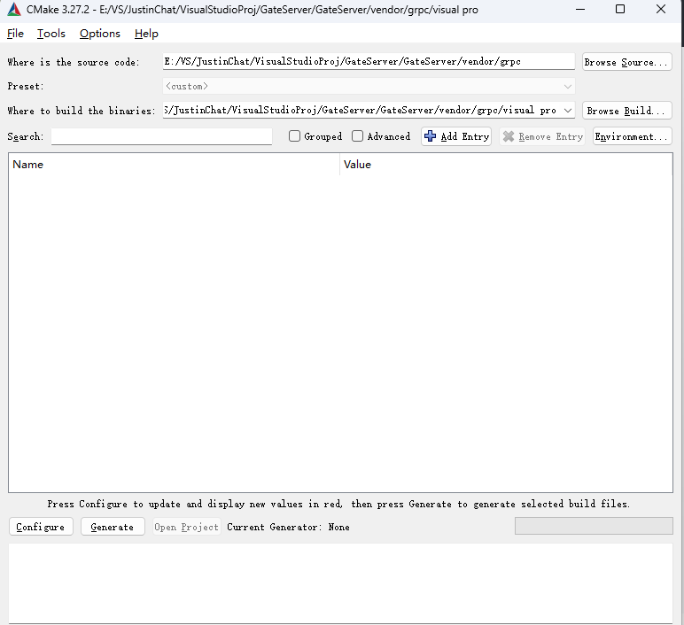 Grpc 在 Window 上的配置（Cmake&VS）_windows grpc安装和配置-CSDN博客