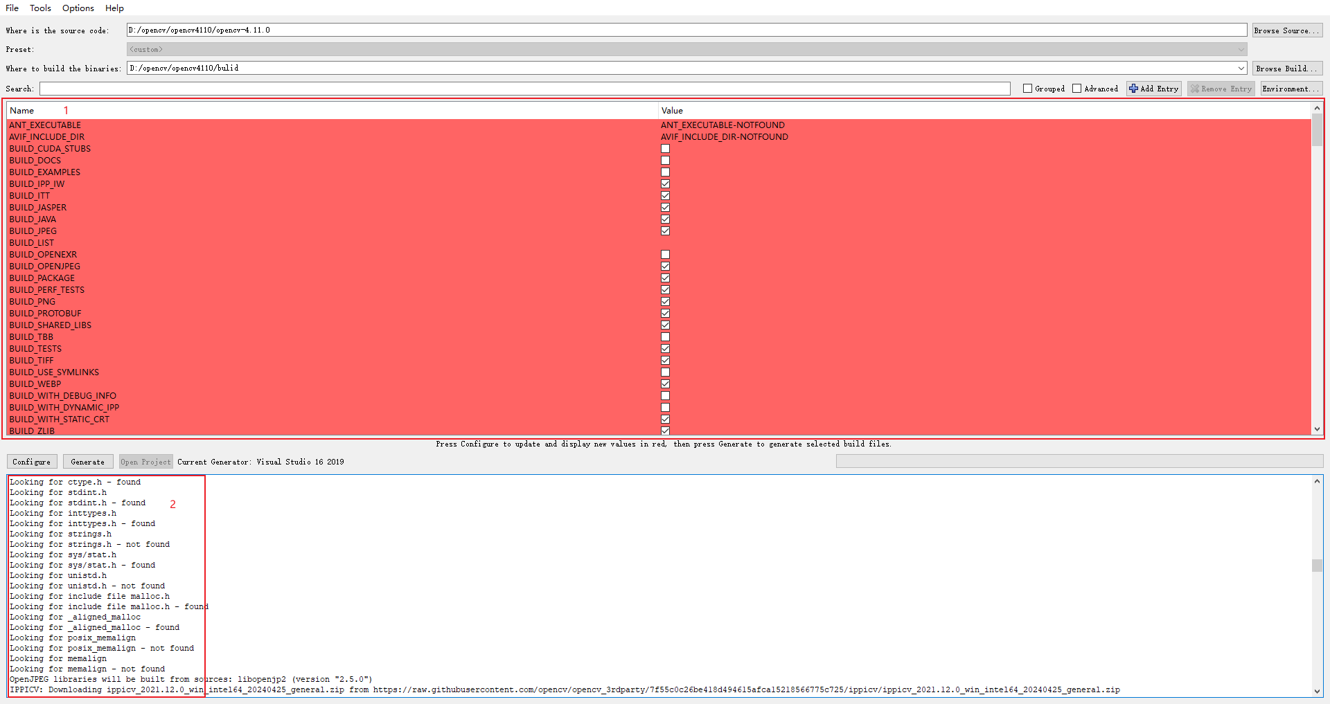 [OpenCV]win10+opencv4.11.0+opencv_contrib+cmake详细编译记录_opencv4.11编译-CSDN博客