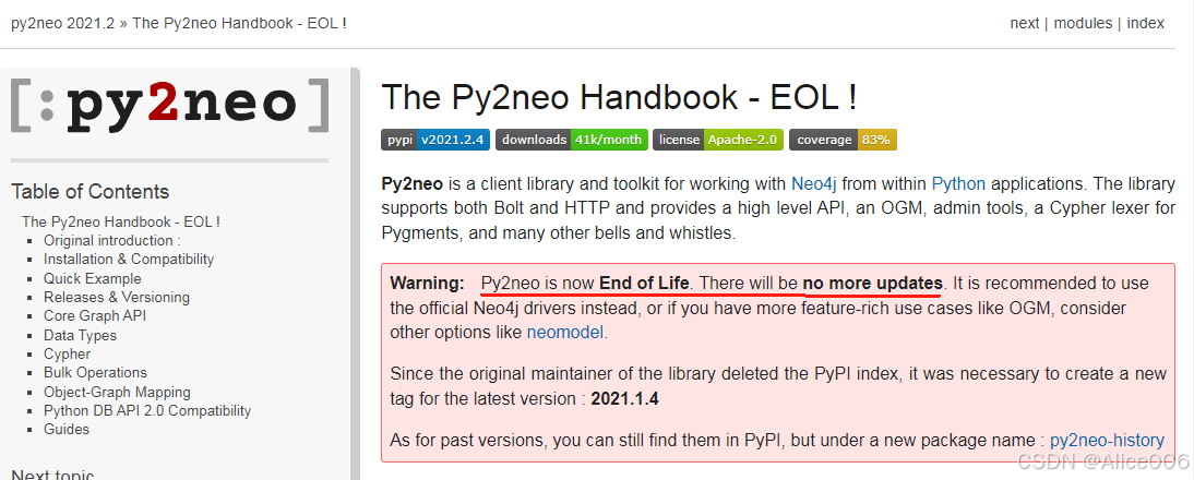 py2neo已经停止更新了，还要继续用吗？_py2neo官网-CSDN博客