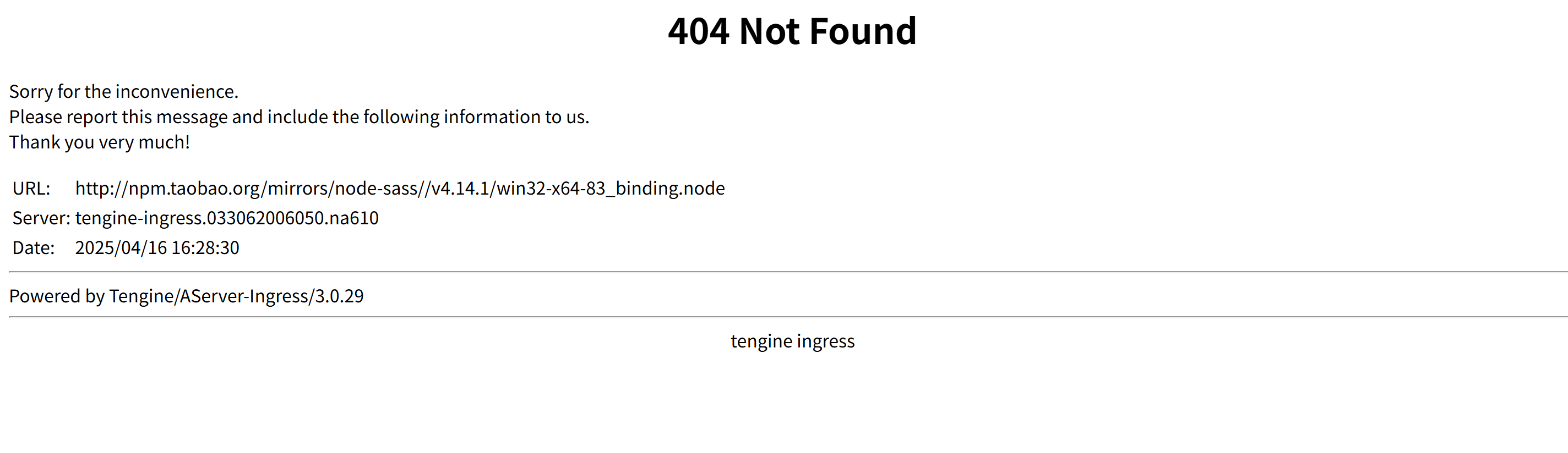 node-sass下载失败 node-sass@4.14.1 postinstall: `node scripts/build.js` import sys； print “%s.%s.%s ...