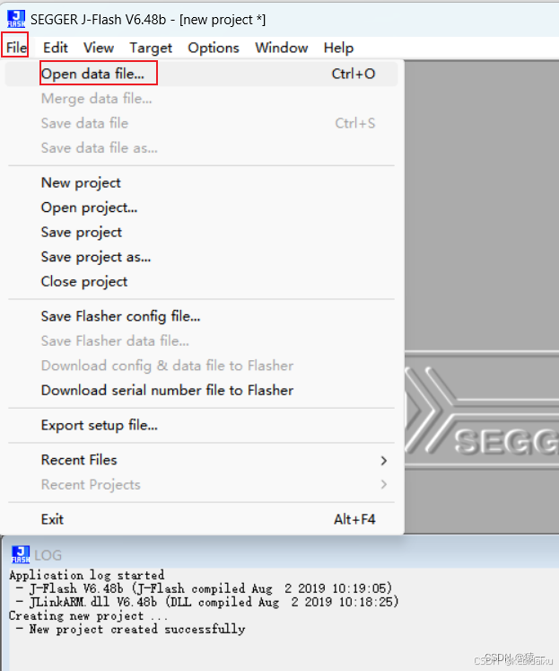 J-flash下载和读取程序_jflash读取程序-CSDN博客