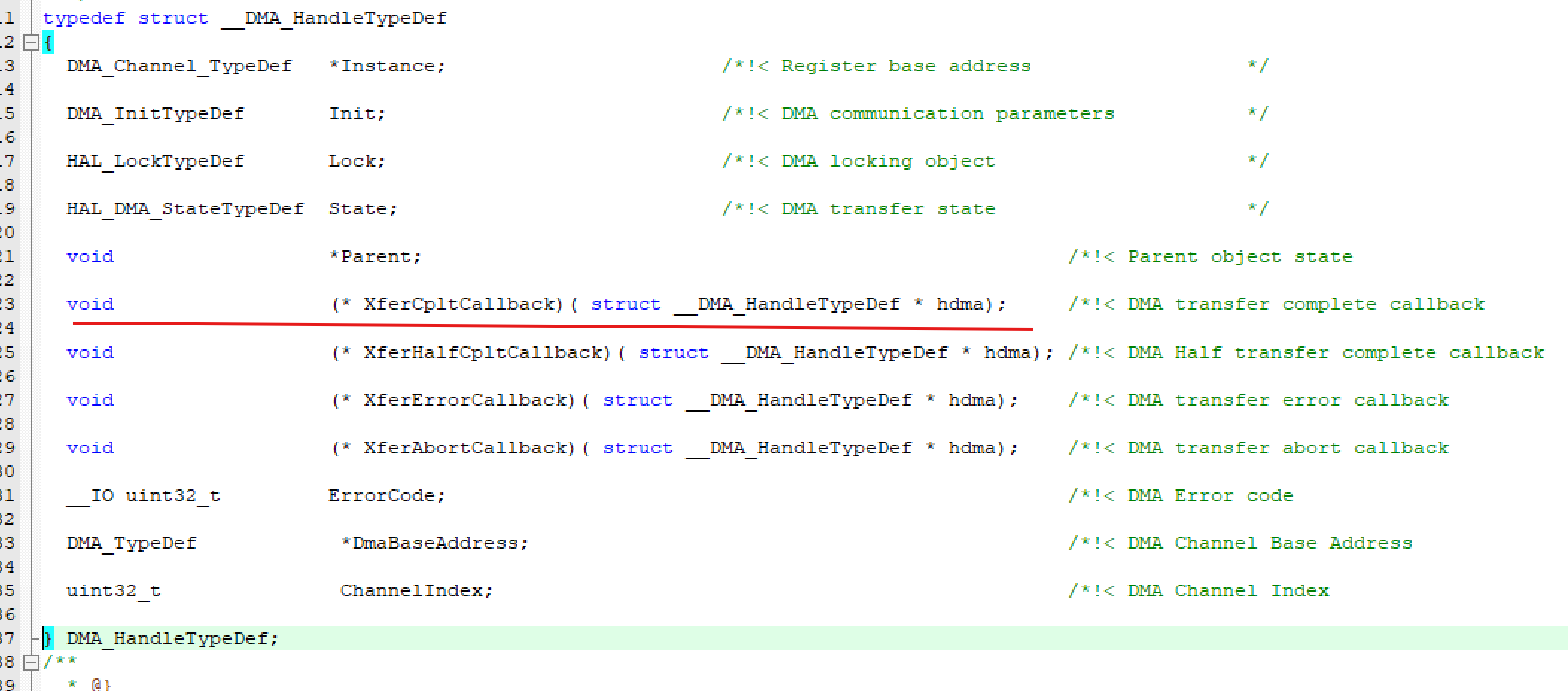 嵌入式学习笔记 - HAL_UART_Transmit_DMA(UART_HandleTypeDef *huart, uint8_t ...