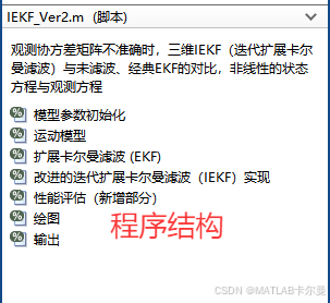 【MATLAB代码】三维IEKF（迭代扩展卡尔曼滤波），应对观测协方差矩阵不准确时的高精度滤波，与未滤波、经典EKF的对比，非线性状态方程与观测方程-CSDN博客