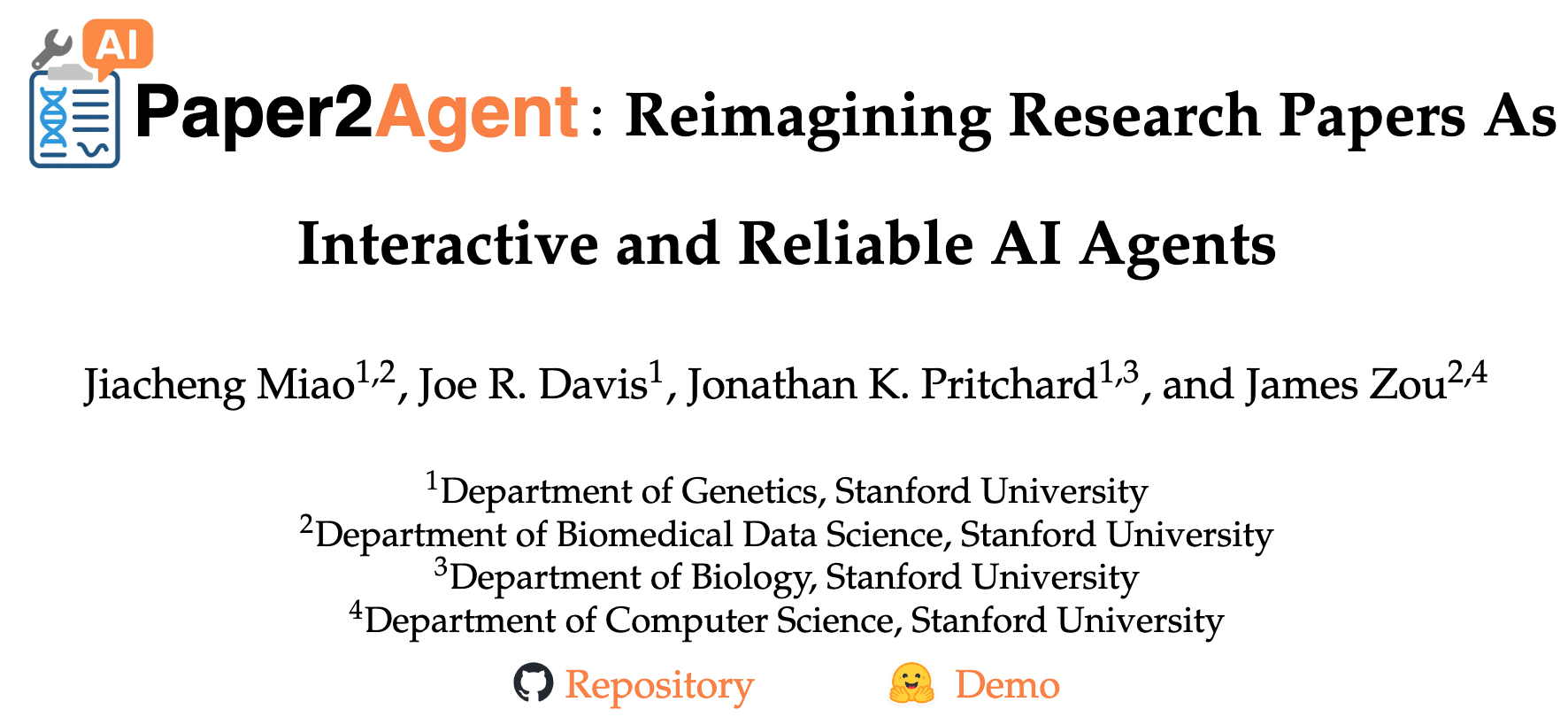 Paper2Agent：斯坦福的这个框架居然能直接将论文转为智能体！-CSDN博客