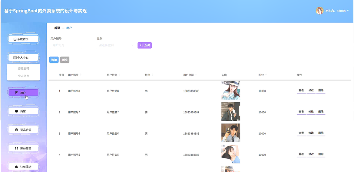 计算机毕业设计之基于springboot的外卖系统的设计与实现王磊李婷。基于 Springboot 的外卖系统设计与实现 Csdn博客