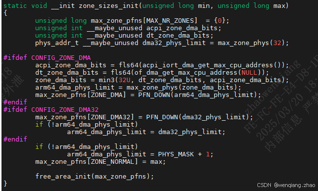 linux之 内存管理（4）-kernel 启动时 内存 zone 初始化_kernel zone-CSDN博客