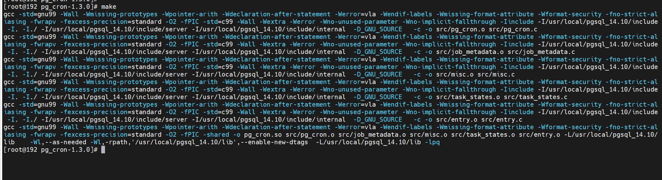 Postgresql【拓展篇】01：pgcron 定时任务插件的安装postgresql 定时任务 Csdn博客