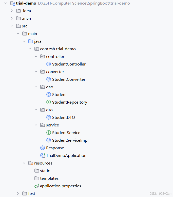 零基础使用SpringBoot开发一个小项目_简单的springboot项目-CSDN博客