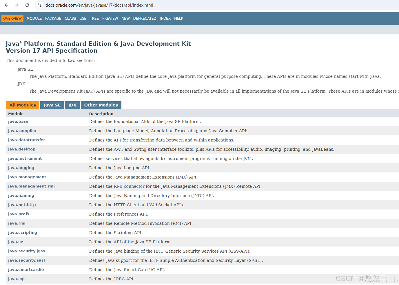 三）java Api文档】java 官方文档 Api Csdn博客