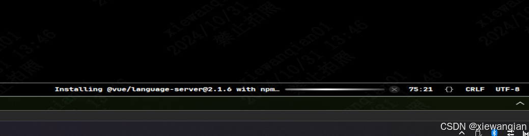 Idea 取消自动安装Installing @vue/language-server_idea vue language server-CSDN博客