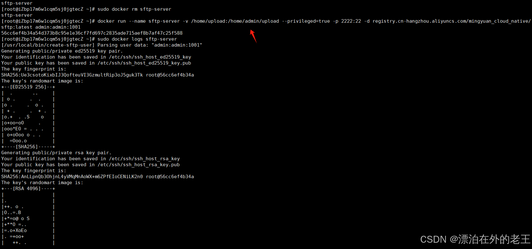 如何使用docker去对sftp去做容器化部署?_docker sftp-CSDN博客