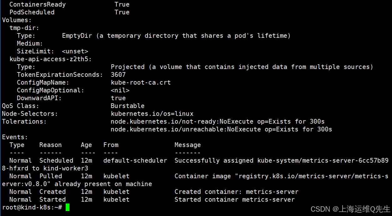 Kind部署metrics-server报错: Readiness probe failed: HTTP probe failed with statuscode: 500修复_安装 ...
