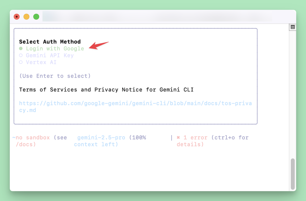 Gemini Cli使用教程-CSDN博客