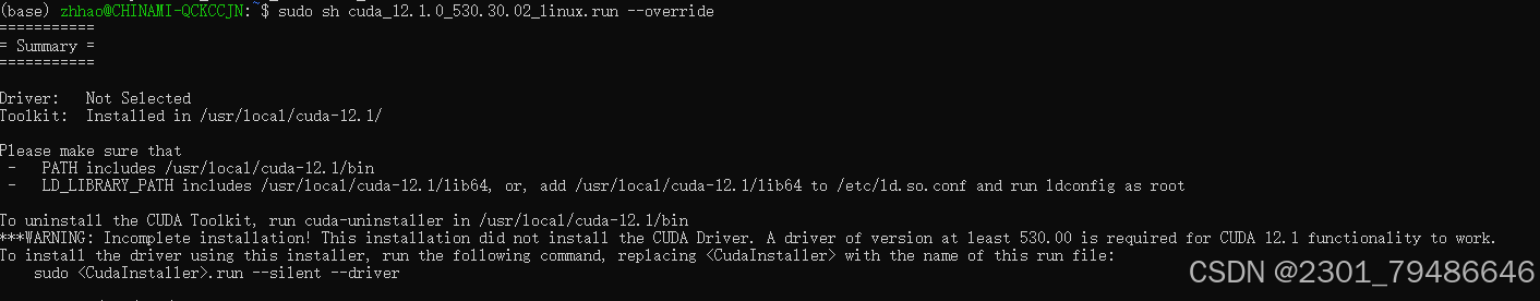 Ubuntu上进行Unsloth微调llama-3大模型微调指南（少走弯路）一_unsloth cuda-CSDN博客