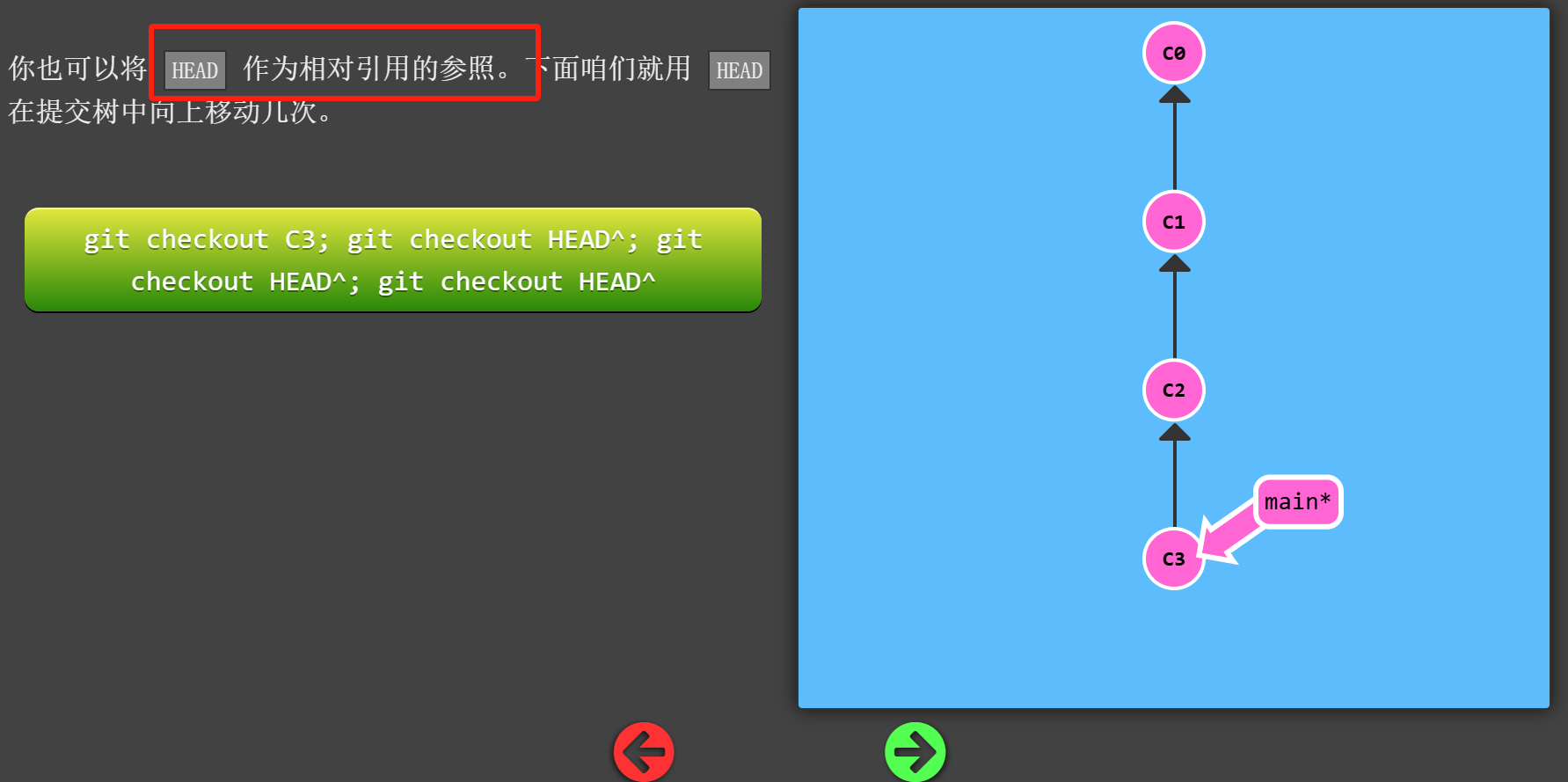 git实战（流程图解释）(Learn GIt Branching)_learngitbranching 答案-CSDN博客