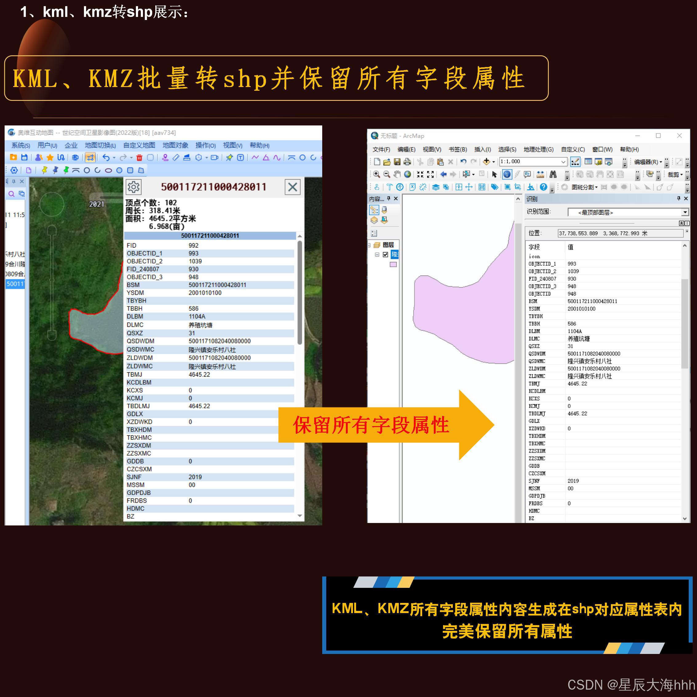 KMZ、KML批量转shp保留所有属性，kmz kml批量转shp软件，kmz kml带属性转shp_kmz文件转换成shp-CSDN博客