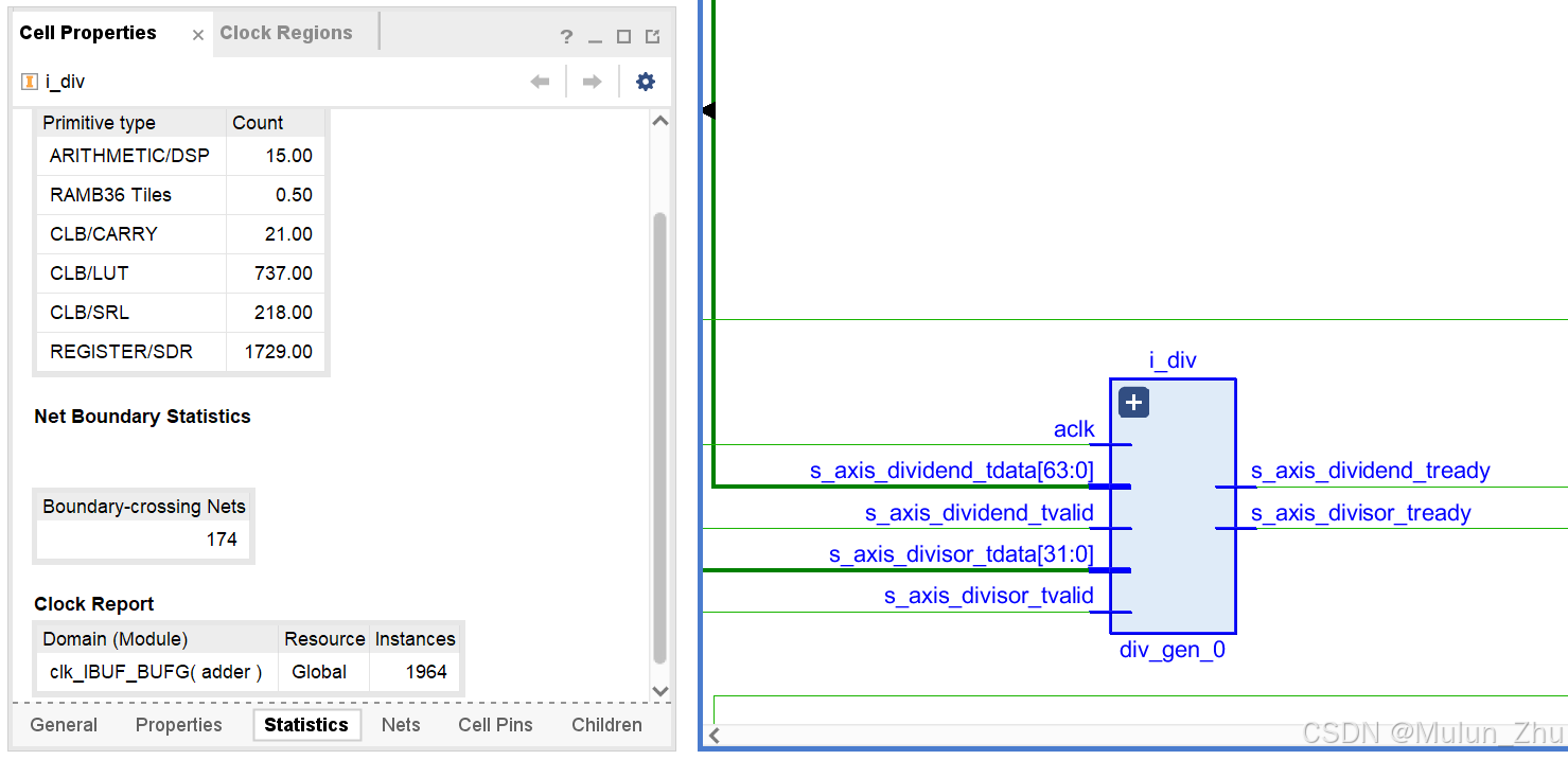 xilinx vivado 除法器 divider generator v5.1 资源占用对比_xilinx divider generator-CSDN博客