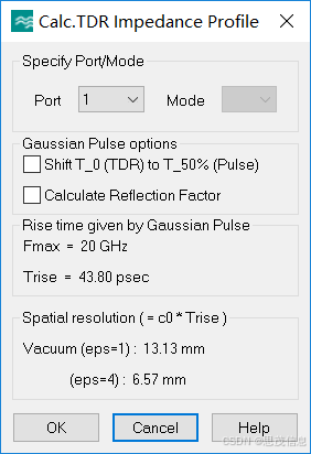CST软件TDR时域仿真实例_cst tdr仿真-CSDN博客