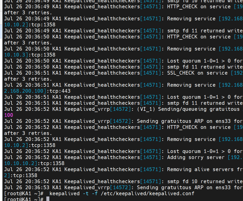 高可用集群KEEPALIVED-CSDN博客