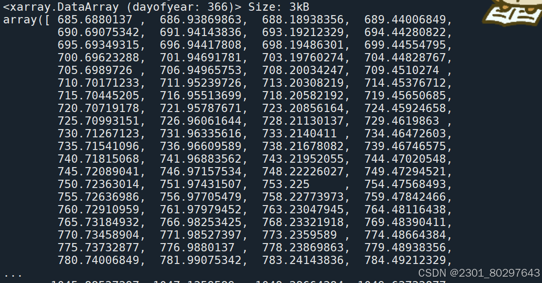 python groupby函数，求年平均、季节平均、月平均、周平均、日平均_groupby('time.dayofyear').mean('time')-CSDN博客