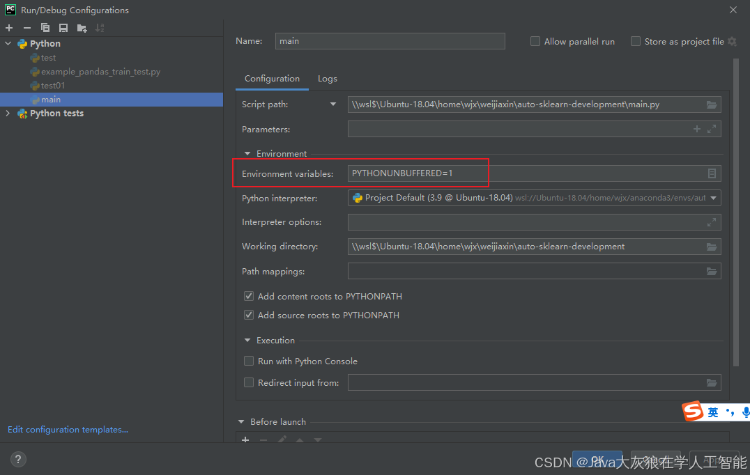 window安装wsl2并在Pycharm中运行wsl图形化界面方法_pycharm wsl2-CSDN博客