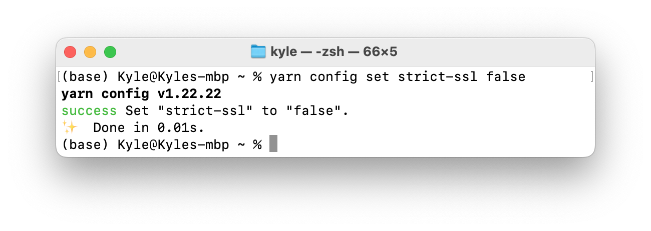 问题解决：yarn install 的时候出错： error Error: certificate has expired_yarn install error error ...