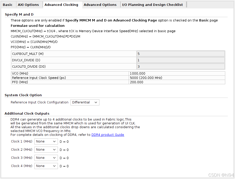 嵌入式硬件-Xilinx FPGA MIG & DDR4 研究（一）（DDR4基本概念+MIG配置详解+基本测试模块）_fpga ddr4-CSDN博客