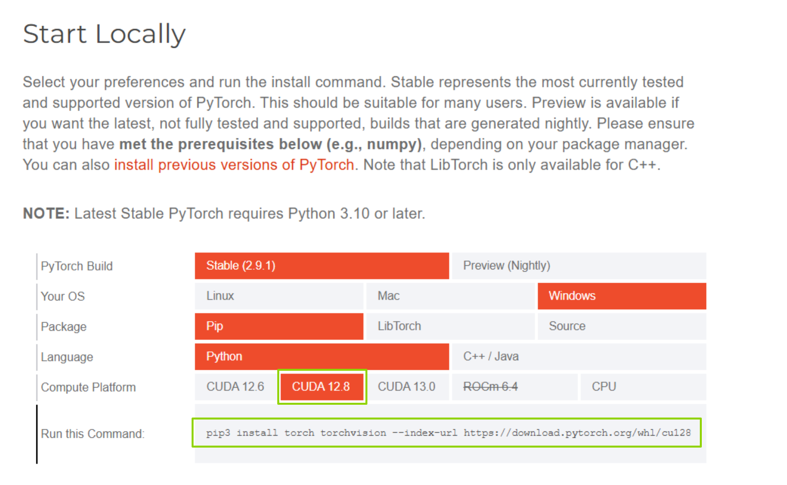PyTorch/Cuda版本选择（RTX 5090）_pytorch 5090-CSDN博客