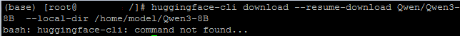 bash: huggingface-cli: command not found... 解决方案-CSDN博客