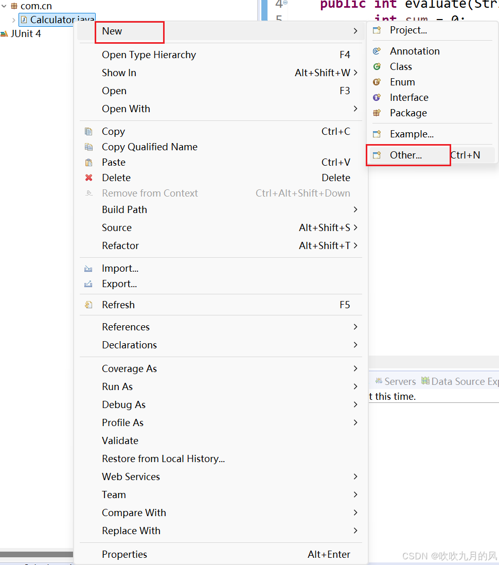 eclipse中用JUnit进行单元测试_在eclipse中,使用junit框架,对trangle.java(文件见附件)中的trangle类 ...