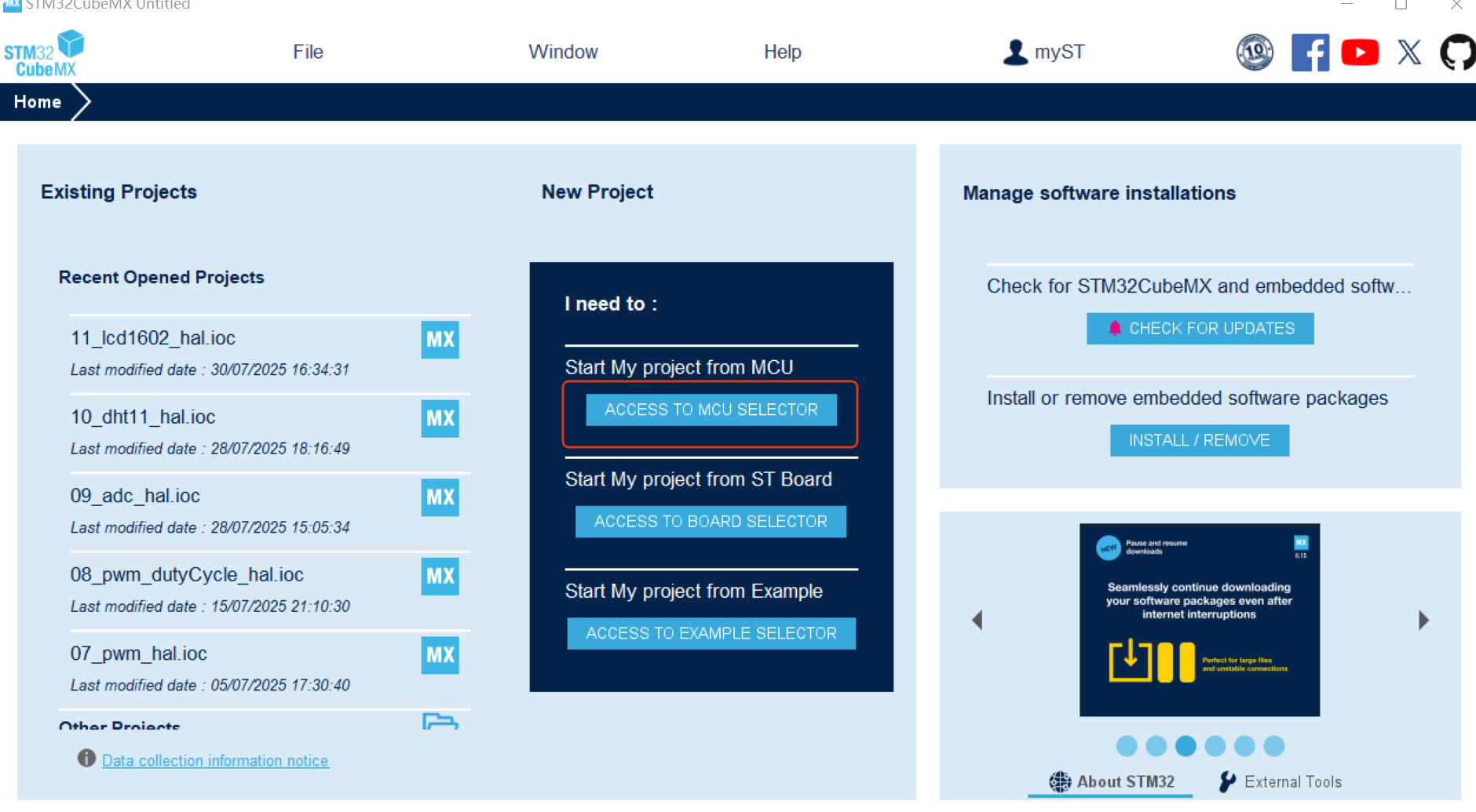 STM32CubeMX + HAL 库：用PCF8574芯片实现 IIC 总线协议驱动 LCD1602 显示-CSDN博客