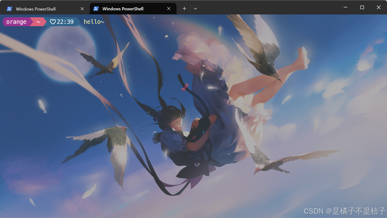 Windows Terminal 命令行美化(vscode命令行适用) 保姆级教程 Windows Terminal美化 Csdn博客