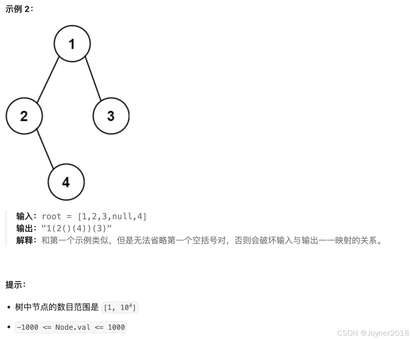 Python Leetcode 606 根据二叉树创建字符串leetcode 606根据二叉树创建字符串 Python Csdn博客 