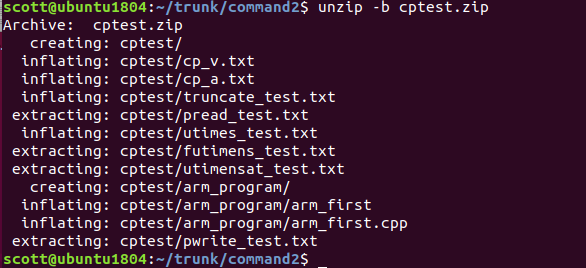 Linux常用命令46——unzip解压缩zip格式文件_linux unzip-CSDN博客