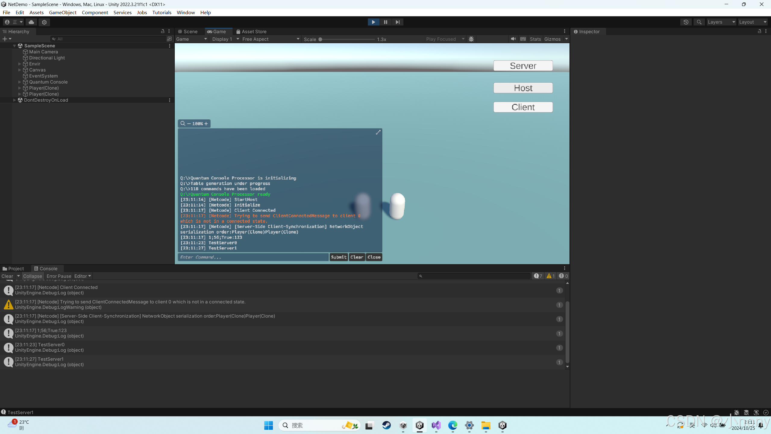 Unity_Netcode_unity netcode-CSDN博客