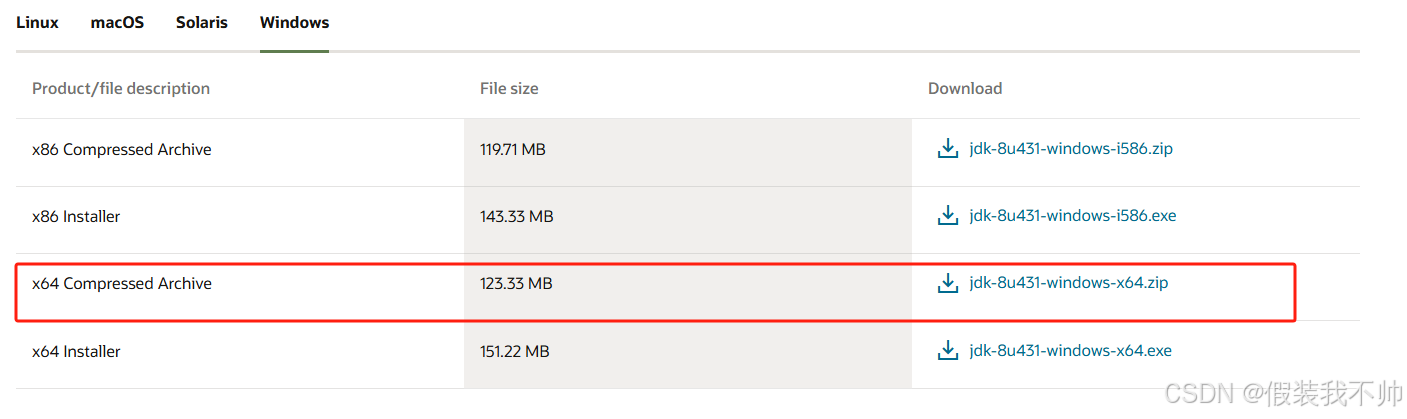 windows安装jdk1.8压缩包_jdk1.8 windows zip-CSDN博客